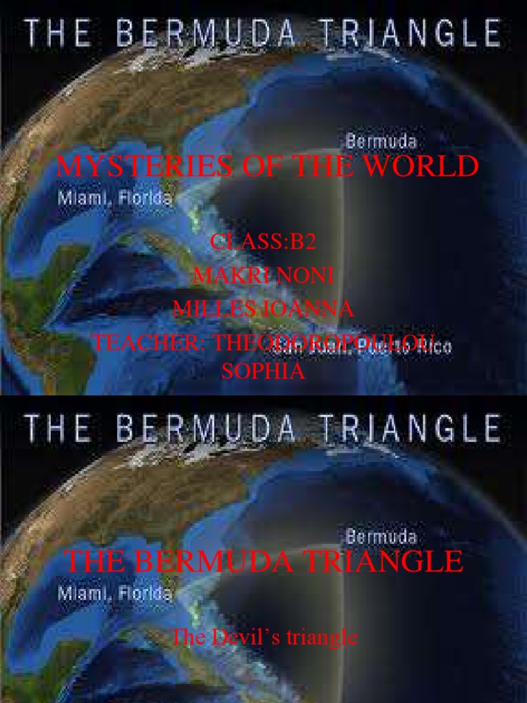 The Bermuda Triangle | PDF | Piracy | Nature
