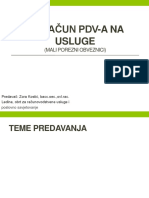 Interni Obracun PDV | PDF