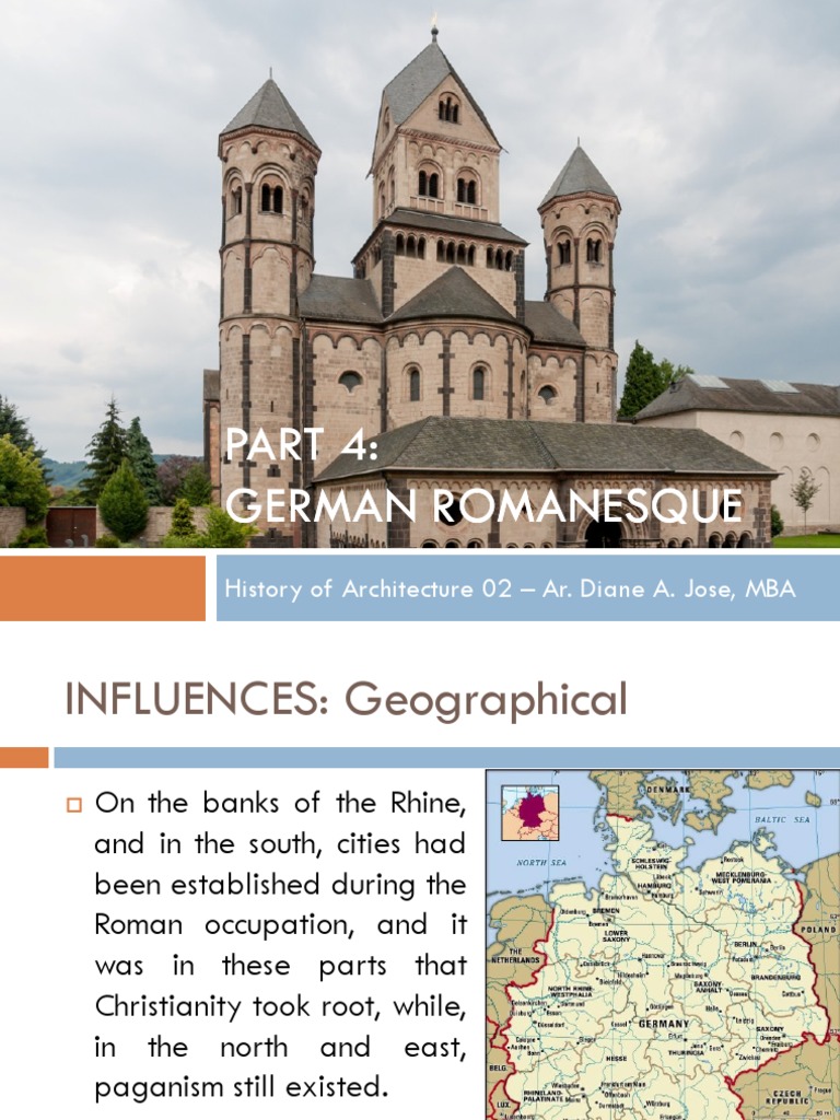 3d GERMAN ROMANESQUE ARCHITECTURE PDF | PDF | Church (Building ...