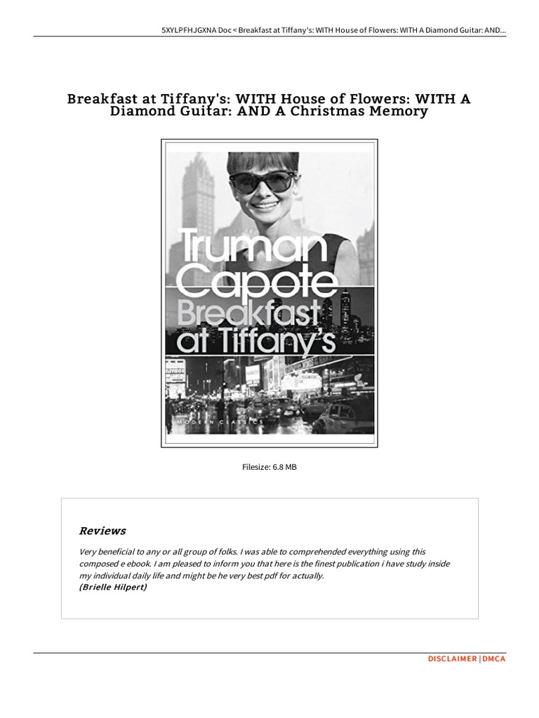 Truman Capote - Breakfast at Tiffany's | PDF