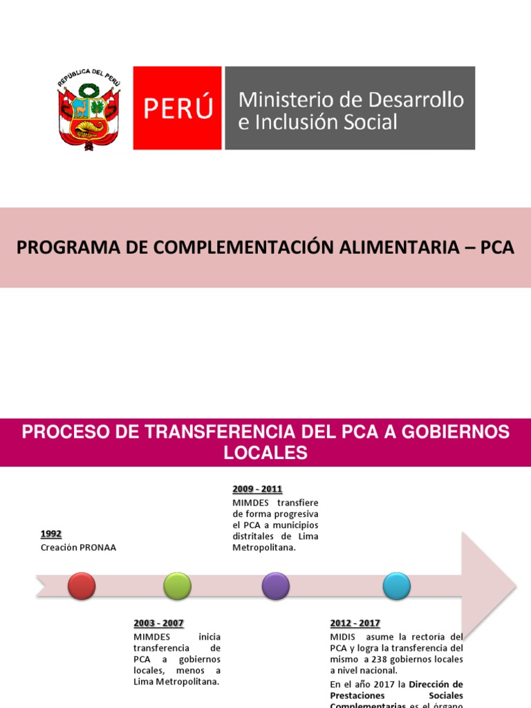 Programa-Alimentacion Complementaria Minsa | Nutrición | Dieta y nutrición