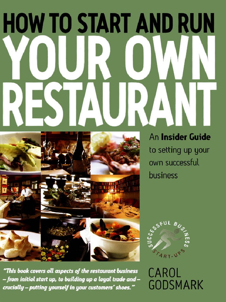 How To Start and Run Your Own Restaurant PDF | PDF | Restaurants | Lease