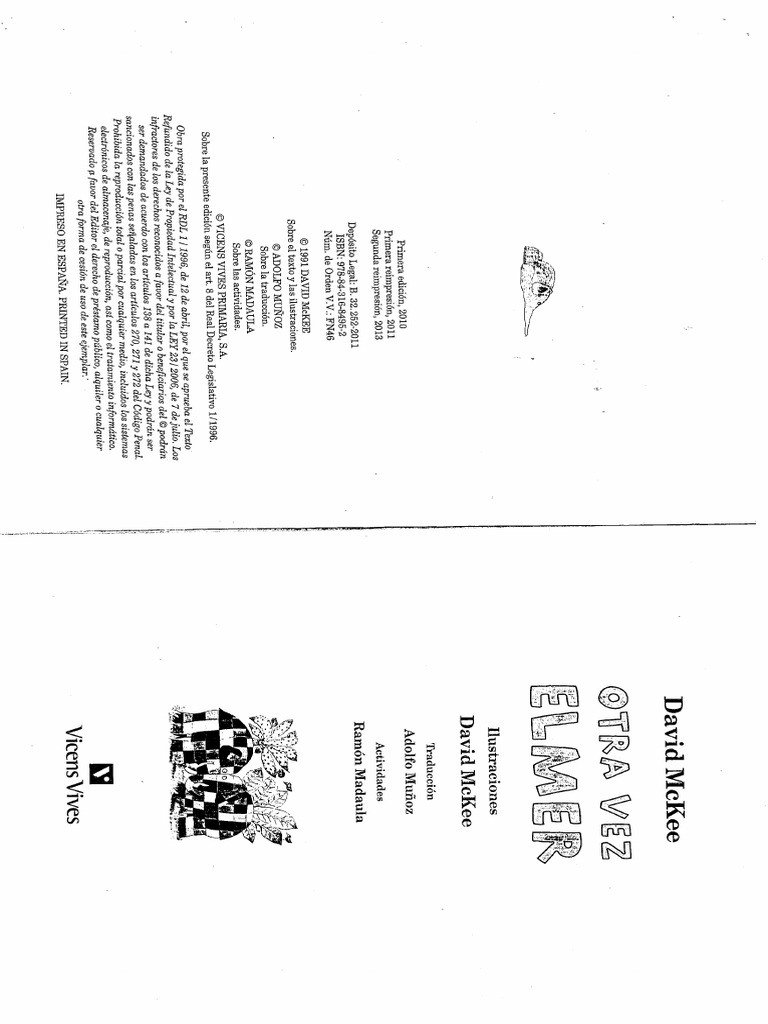 Otra Vez Elmer PDF | PDF