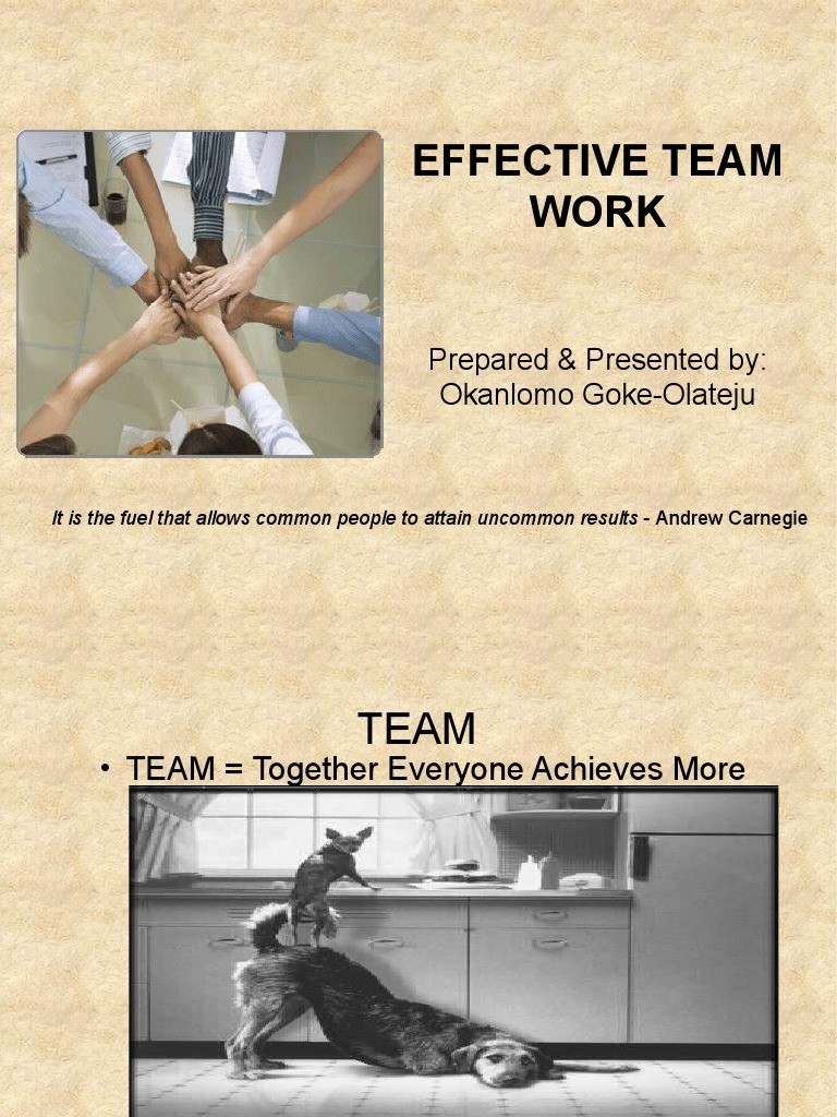 Effective Teamwork Strategies Explained | PDF | Systems Science | Goal