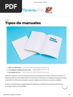 Qué Es Un Manual | PDF