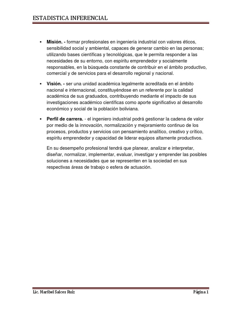 Proyecto Final Estadistica Inferencial | PDF | Muestreo (Estadísticas) | Estadísticas