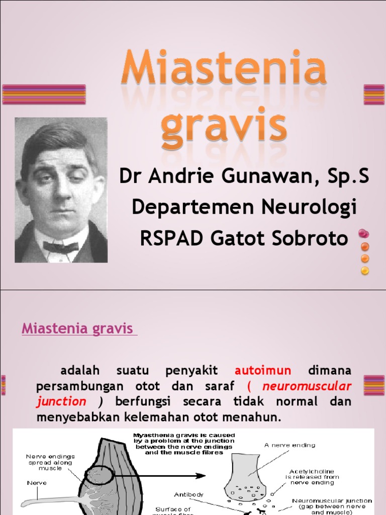 Myastenia Gravis PPT DR Andrie 2 | PDF