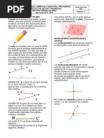 Clase 01 Conceptos Primitivos de La Geometría Euclideana | PDF | Geometria plana) | Geometría