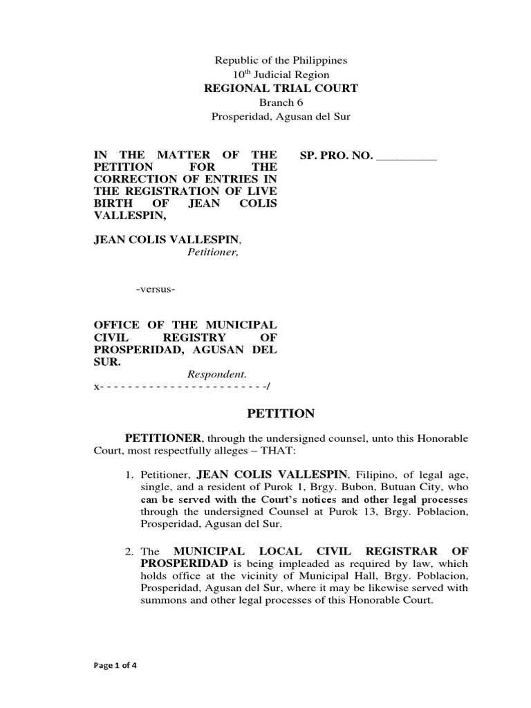 Petitioner,: Petition | Virtue | Government