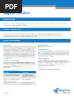 Gyproc White Book C07 S05 GypLyner IWL | PDF | Drywall | Wall