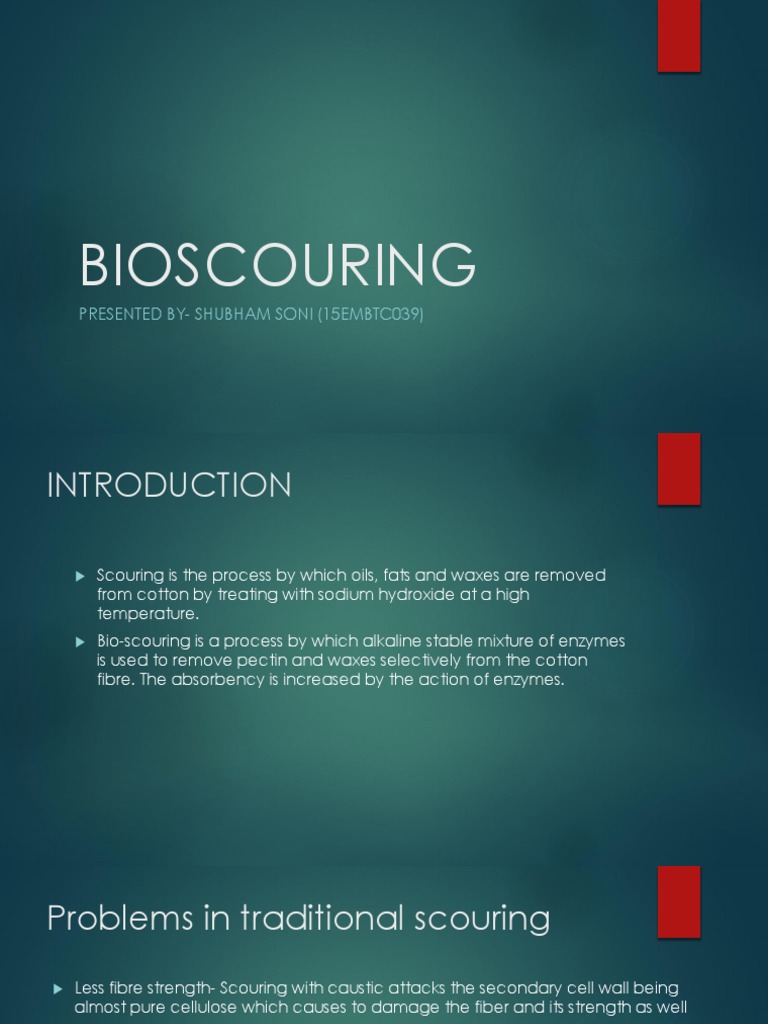 Bio Scouring | PDF | Wool | Dye
