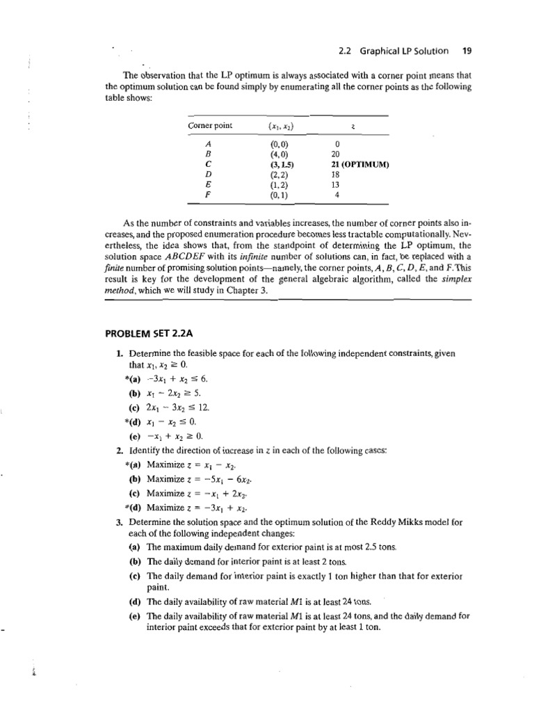 PracticeProblem LinearProgramming PDF | PDF