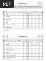 Hseq Ims Internal Audit Checklist | PDF
