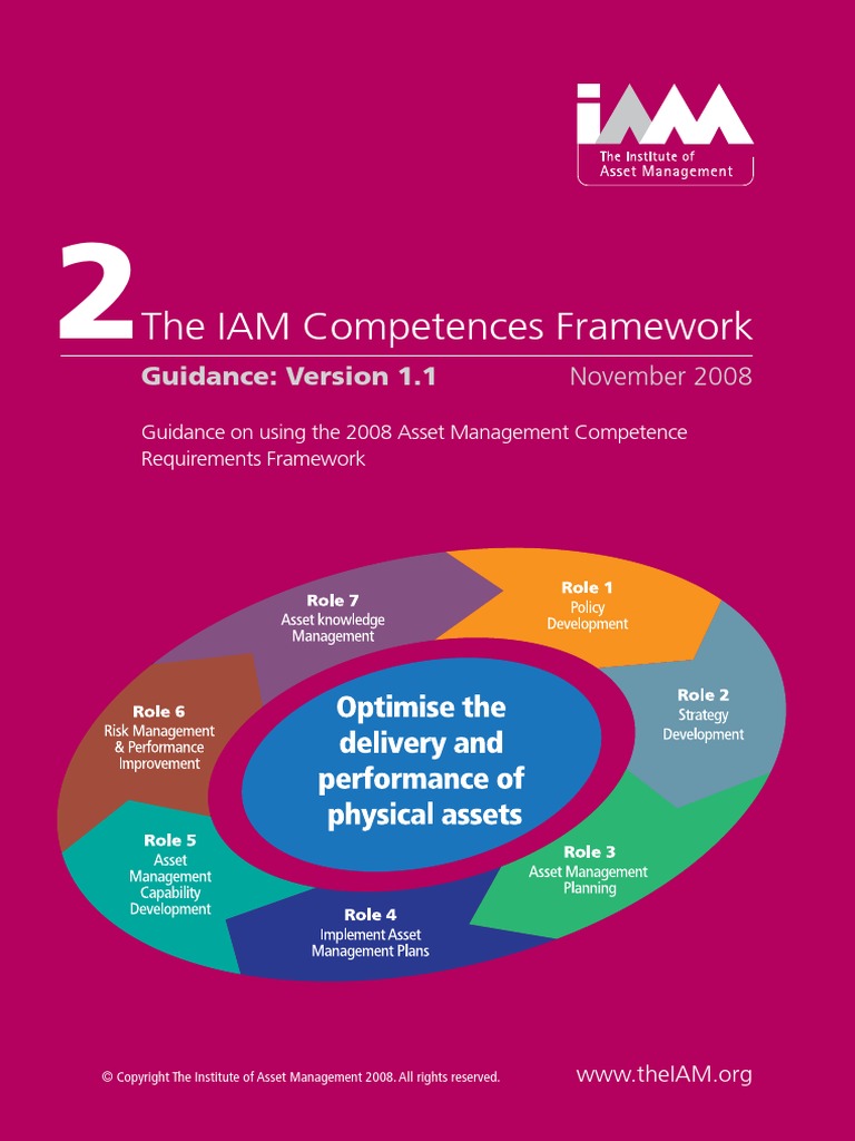 The IAM Competences Framework - Guidance - Version 1.1 - November 2008 ...