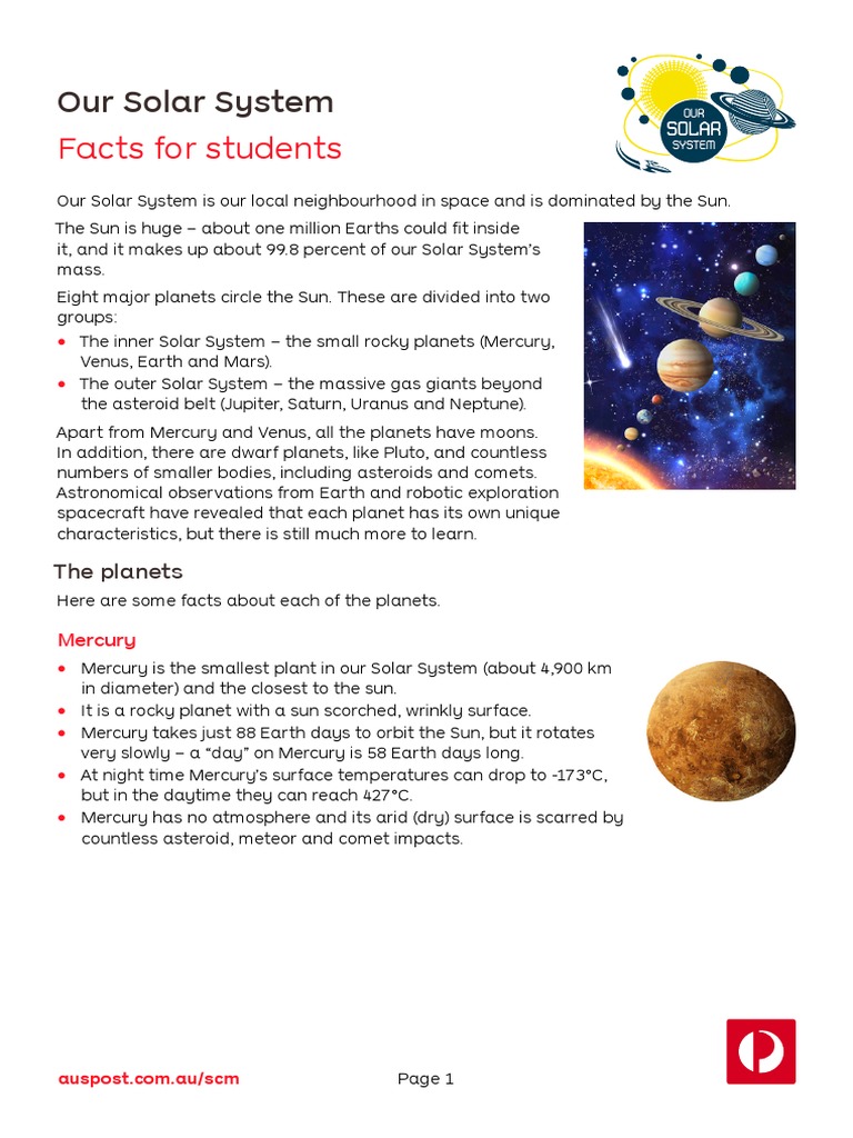 About Our Solar System | PDF | Solar System | Saturn