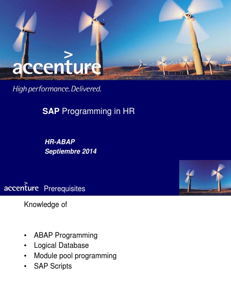 Abap HR Programing | PDF | Subroutine | Databases Abap HR Programing | PDF | Subroutine | Databases