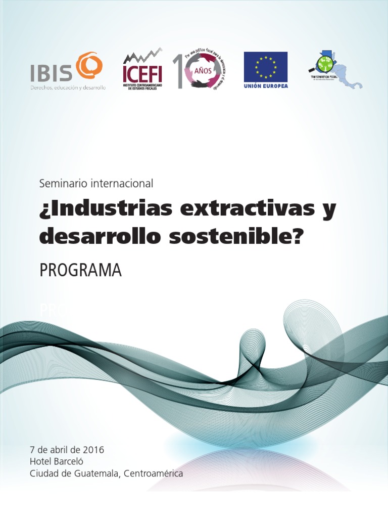 Empresas Extractivas y Desarrollo Sostenible PDF | PDF | Minería ...