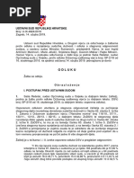 Odluka o Otpisu Potraživanja | PDF