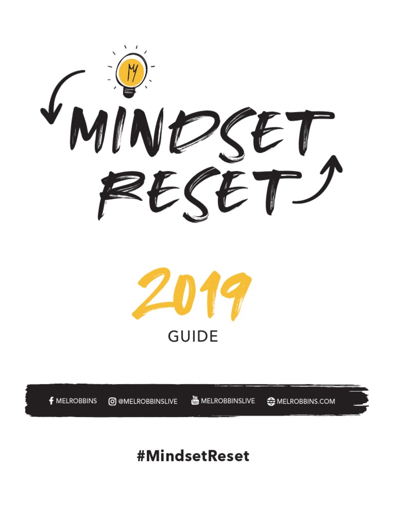 Mindset Reset - Reprogramacion - Mel Roobins | PDF | Social Media ...