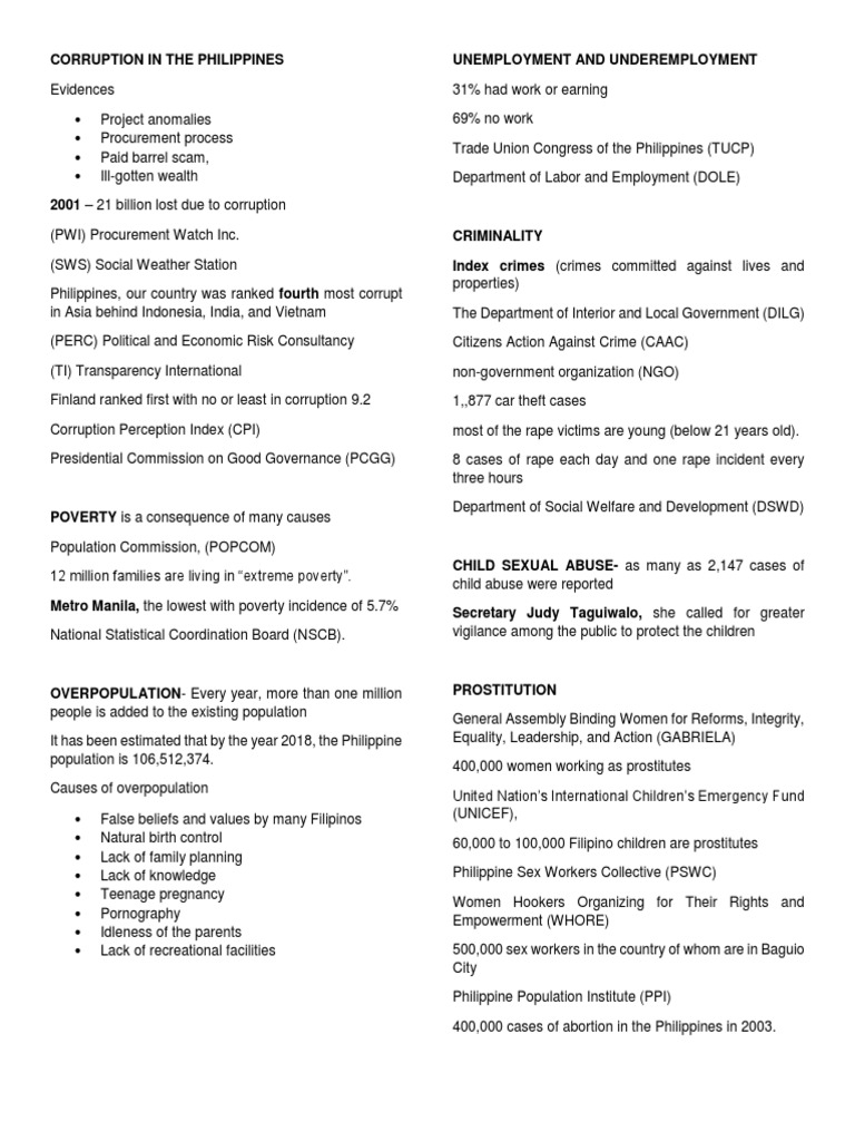 RPH Midterm Reviewer | PDF | Prostitution | Crime Thriller