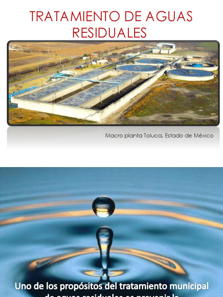 Tratamiento de Aguas Residuales | PDF | Aguas residuales | Agua