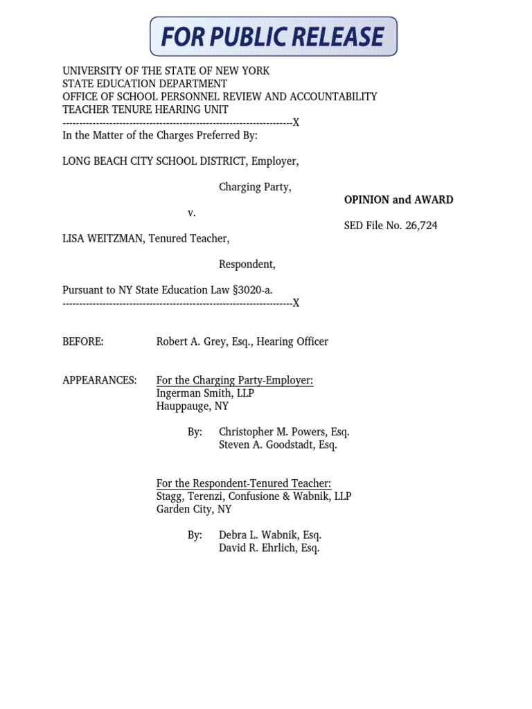 Weitzman, Lisa #26724 | PDF | Teaching Assistant | Special Education