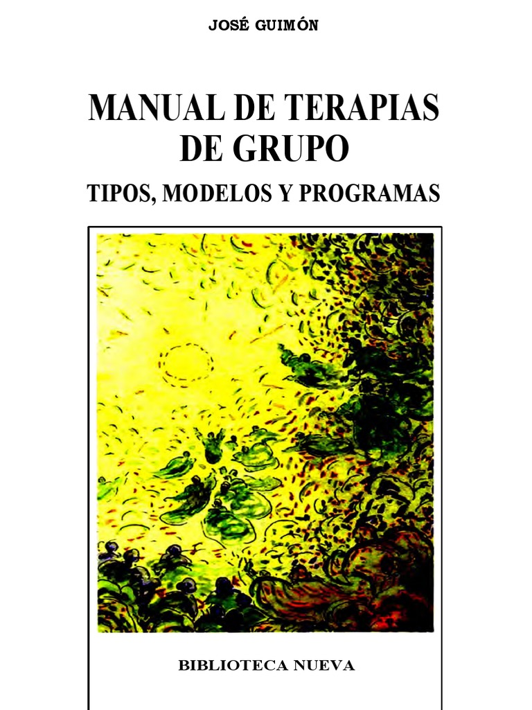 Manual de Terapia de Grupo Jose Guimon PDF | PDF | Trastorno límite de la personalidad ...