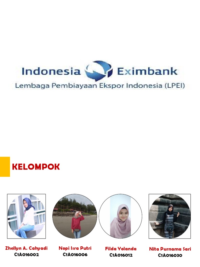 Mengenal Lembaga Pembiayaan Ekspor Indonesia | PDF