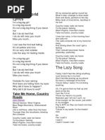 Ready to Go: Graduation Anthem Lyrics | PDF