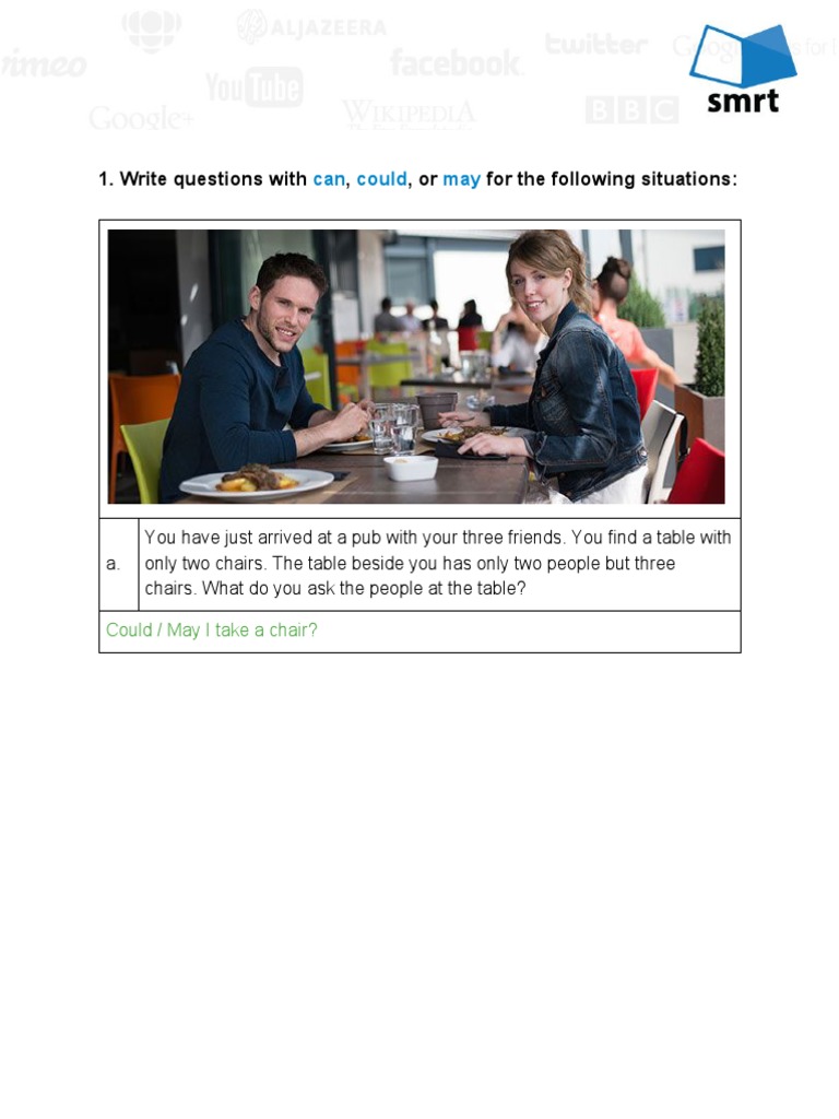 Making Requests: Exercises and Dialogues | PDF | Language Arts & Discipline