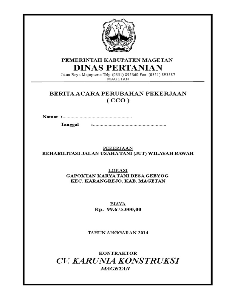 Ba Cco Lembeyan Wetan | PDF