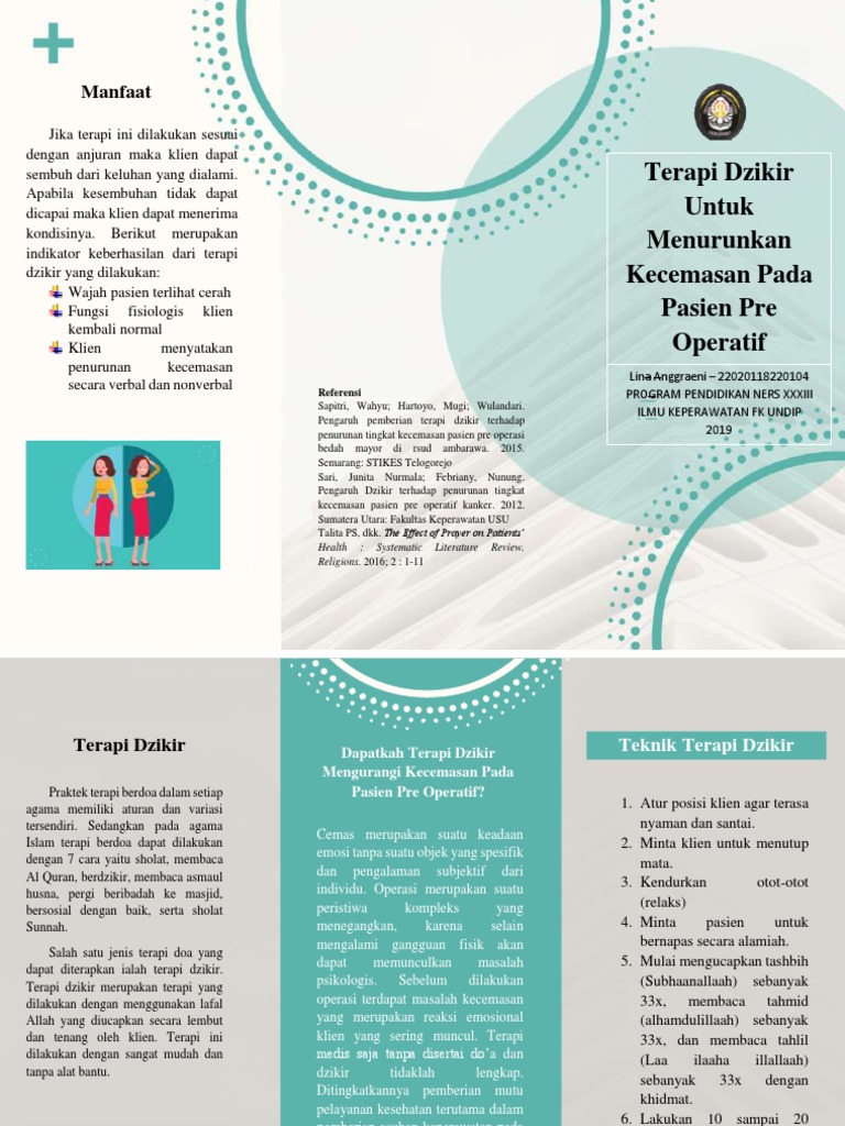 Leaflet Terapi Dzikir | PDF