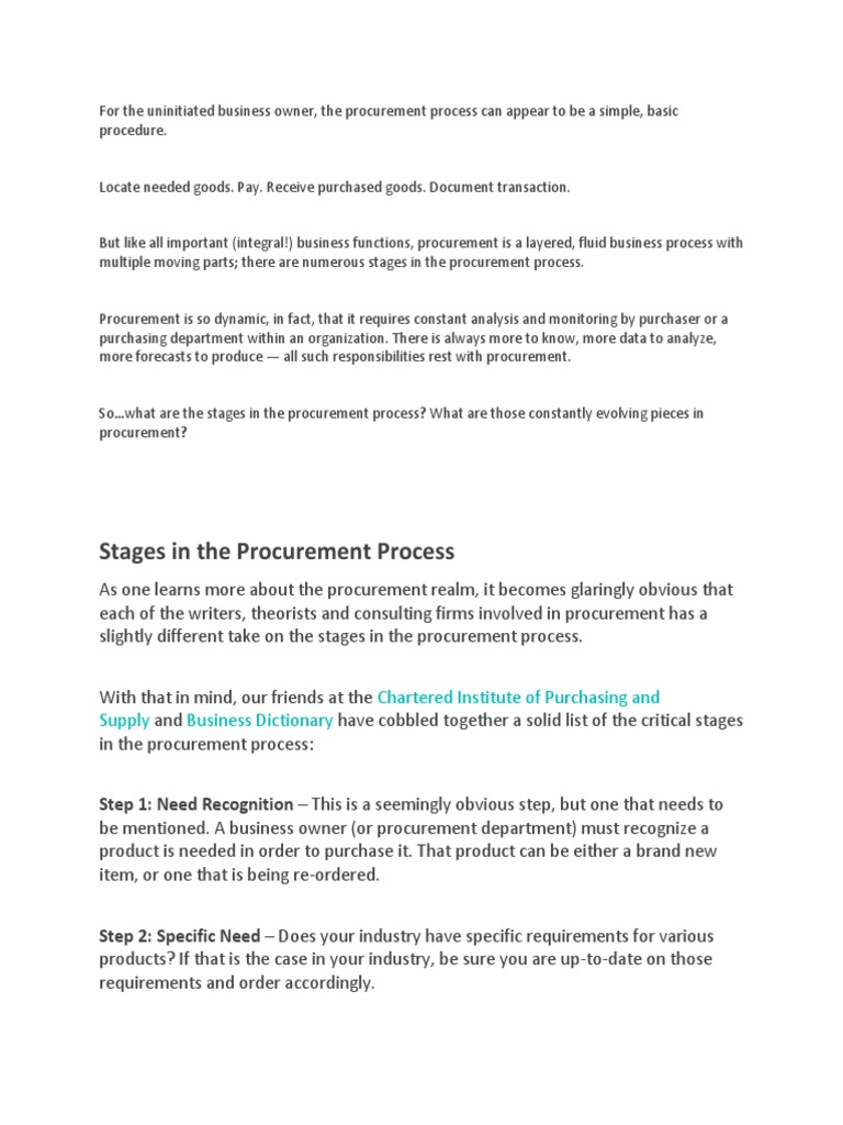 Script | PDF | Procurement | Business Process