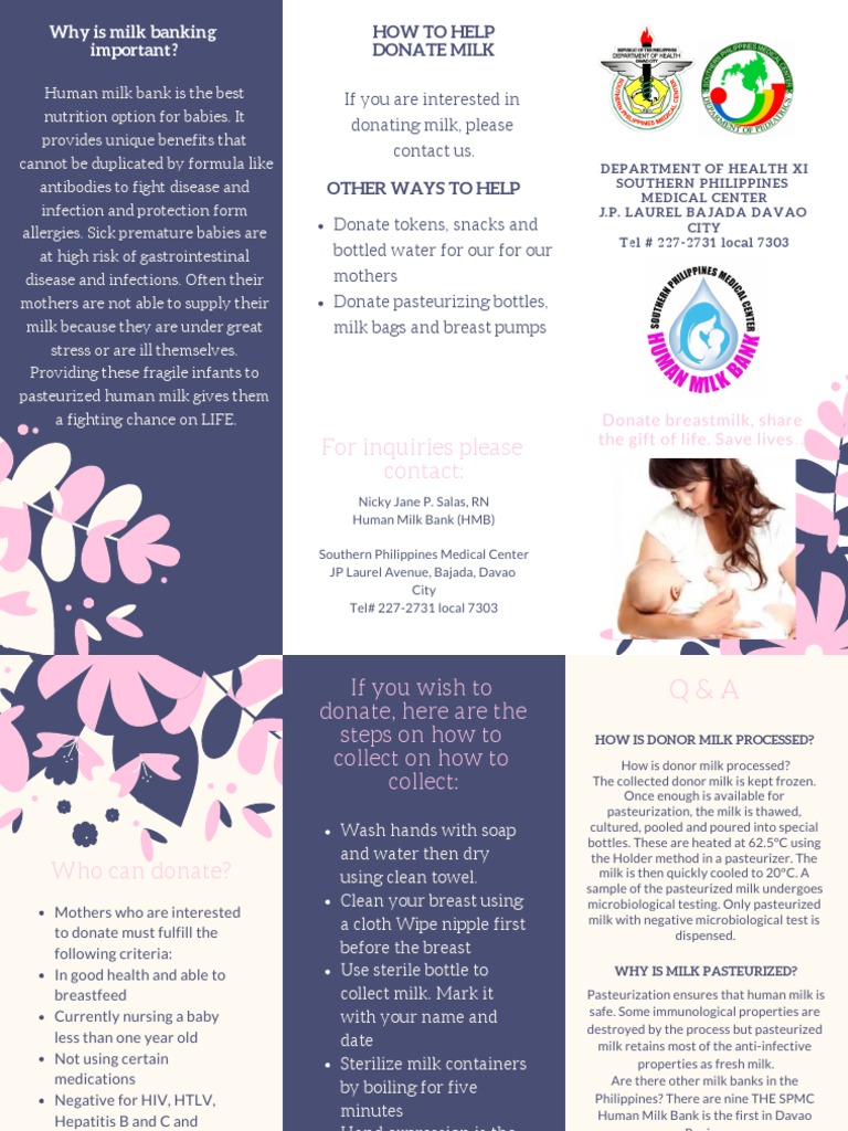 Nicky - Human Milk Bank | PDF | Breast Milk | Breastfeeding