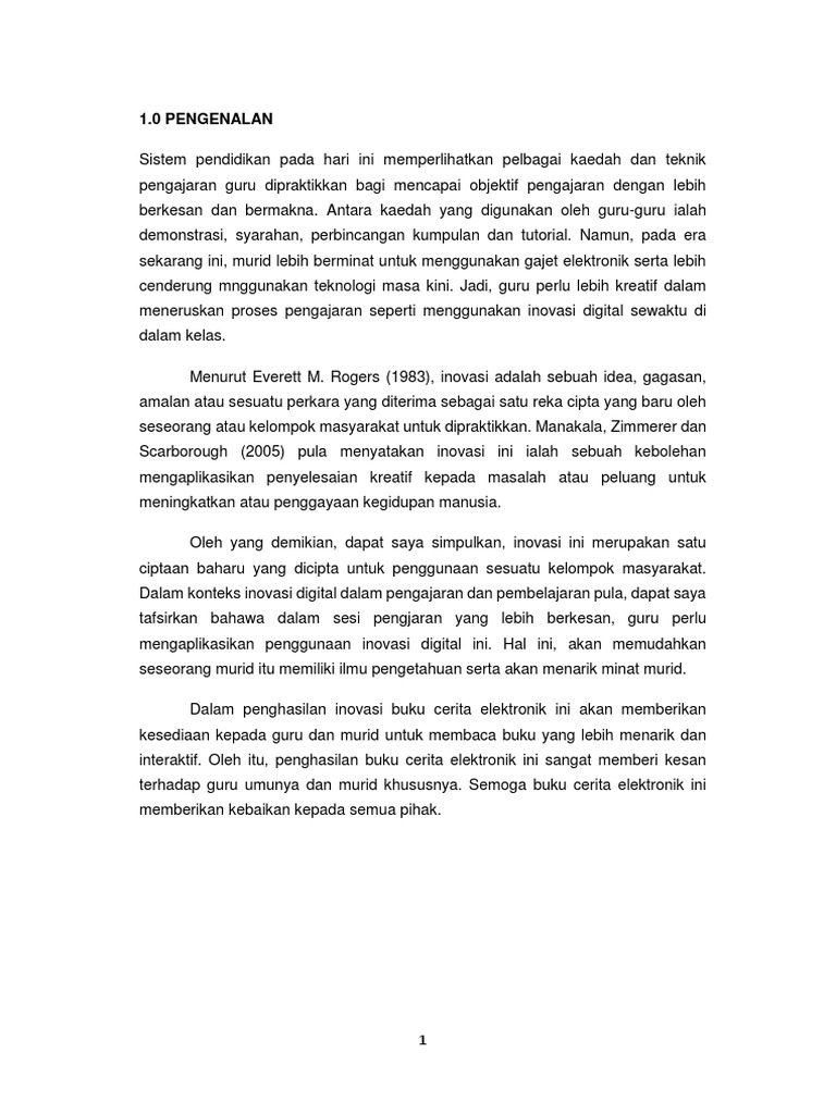 Penulisan Proposal Projek | PDF