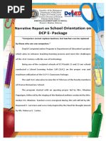 Accomplishment Report As Subject Coordinator | PDF | Science | Mathematics