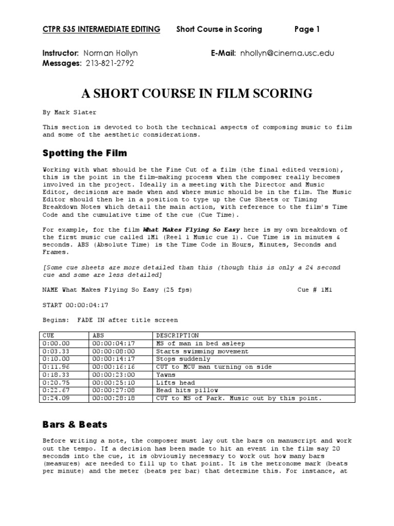 On The Track, A Guide To Contemporary Film Scoring - Fred Karlin ...