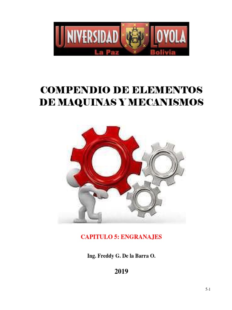 5 Engranajes PDF | PDF | Engranaje | Transmisión (Mecánica)