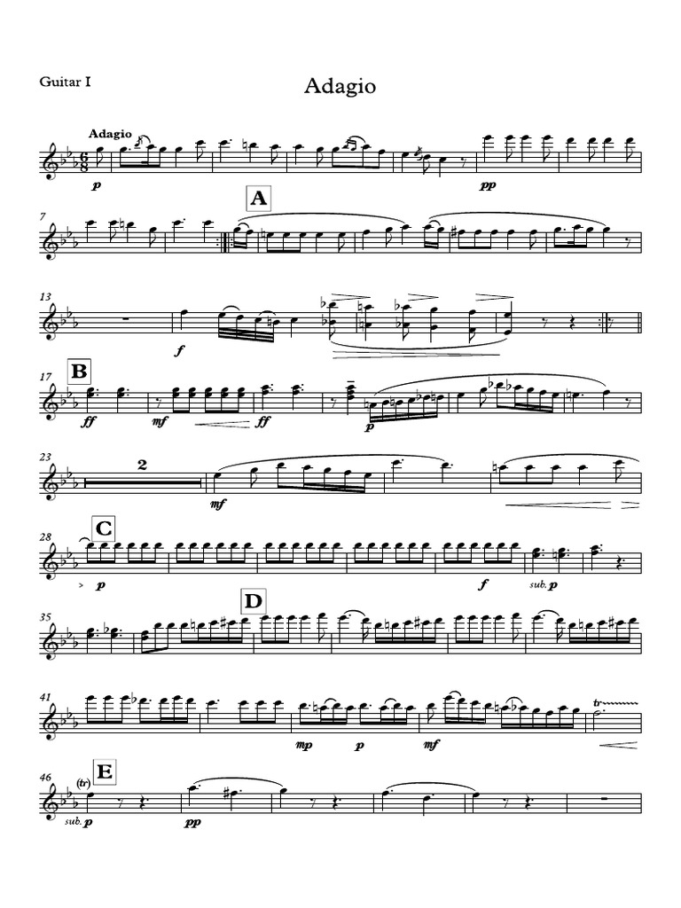 Adagio | PDF