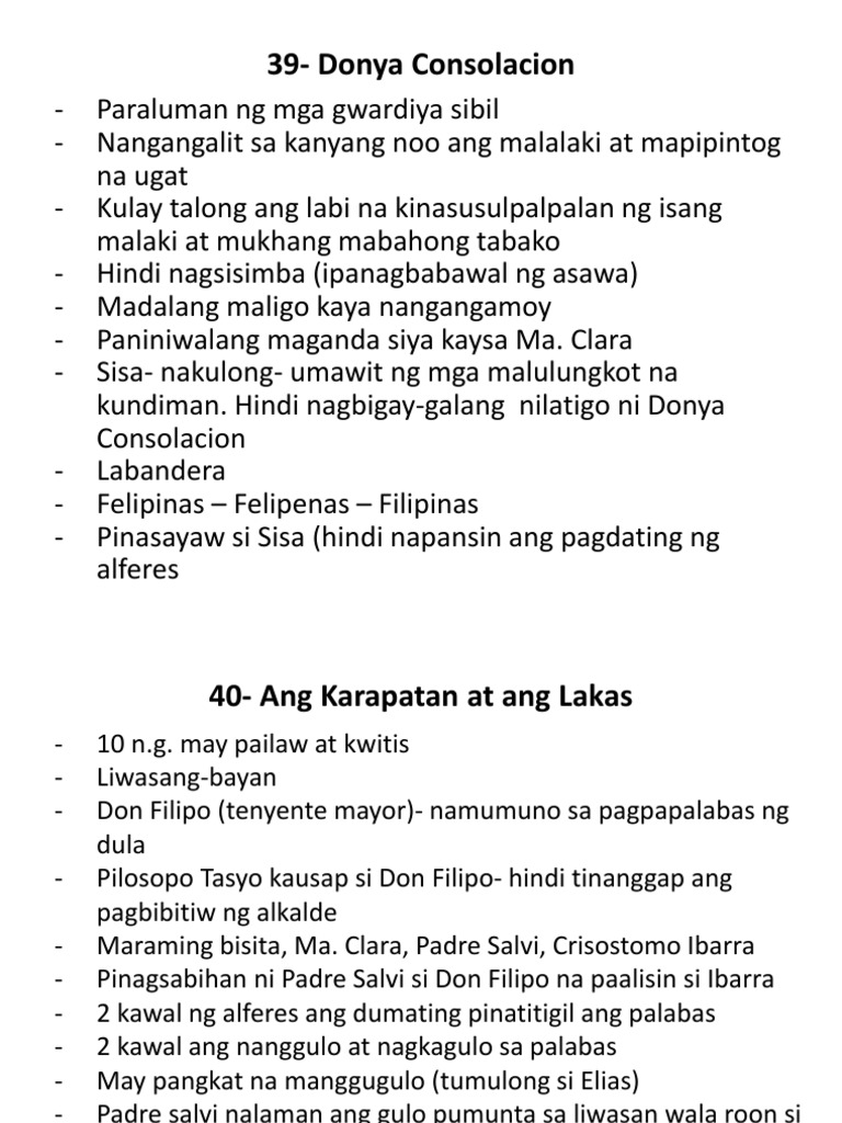 Kabanata 39-50 | PDF