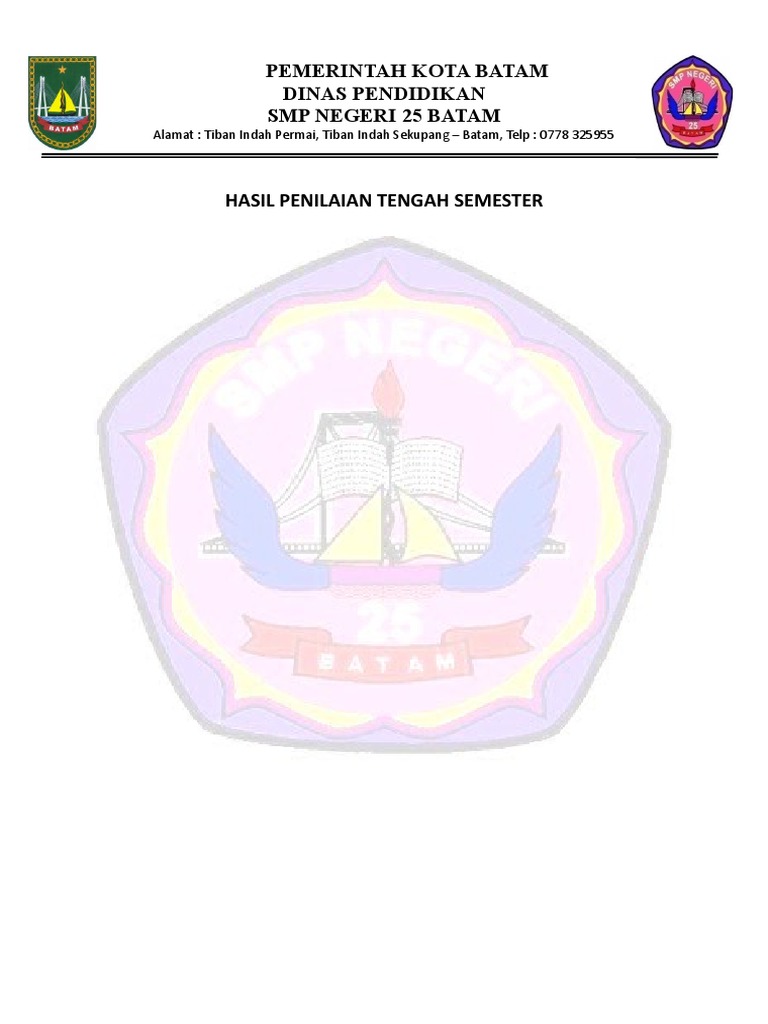 Format Raport Mid Genap 2018-2019 | PDF