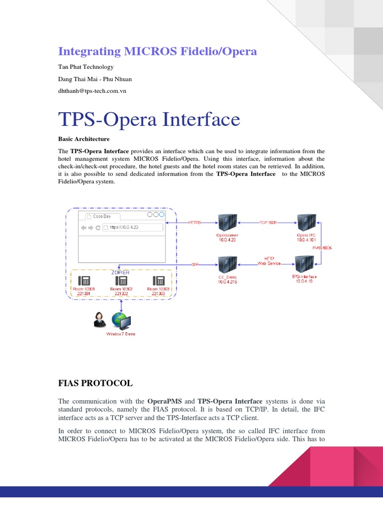 TPS-Opera TestPlan | PDF | Internet Protocol Suite | Communications ...
