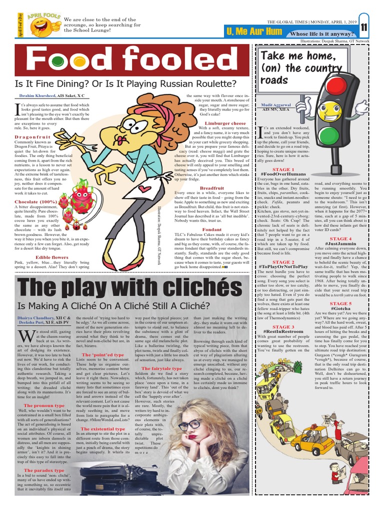 April Fool’s Day food that tricks and deceives | PDF | Food And Drink ...