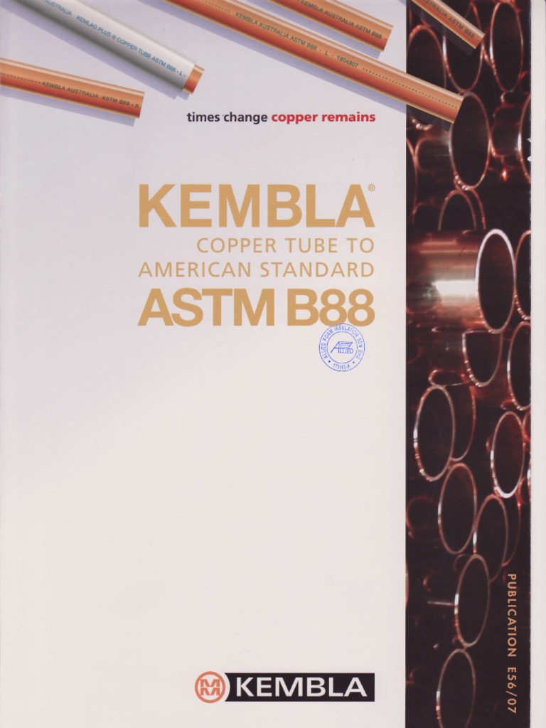 Kembla Copper Tube and Fittings Guide | PDF | Nature