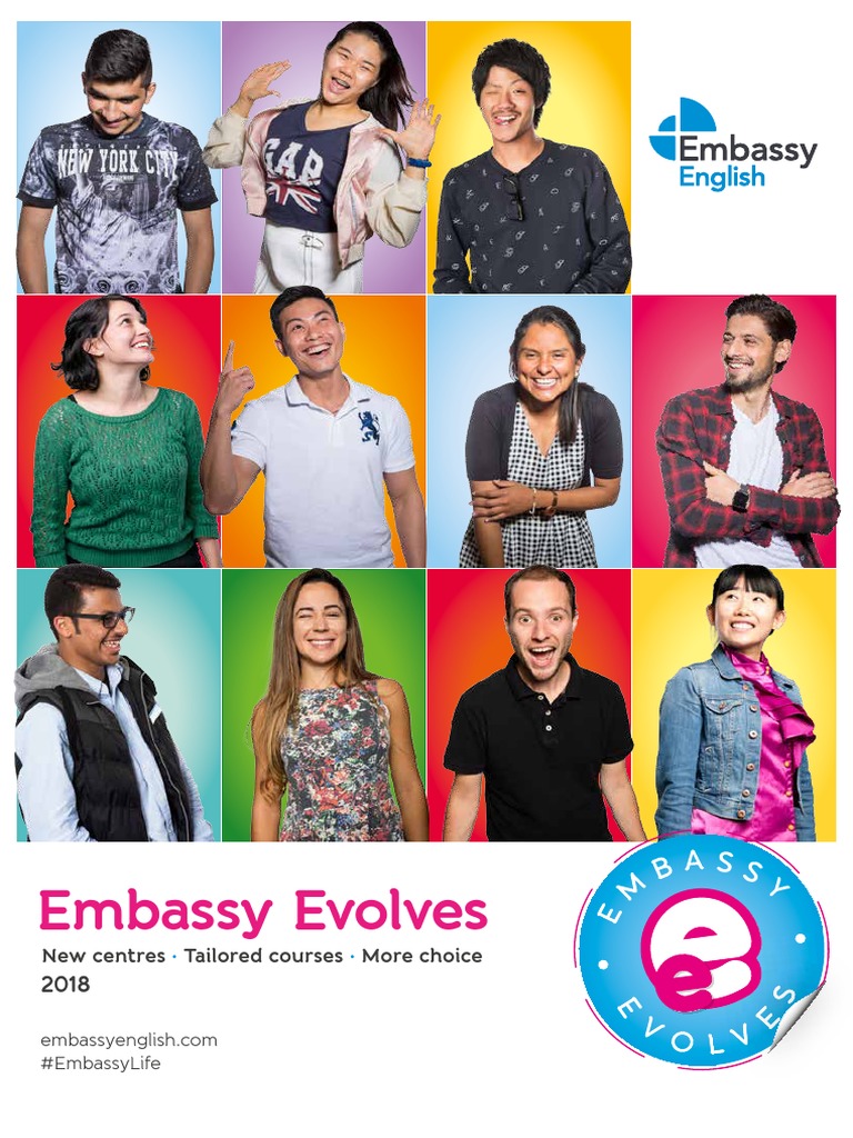 Embassy Evolves: New Centres Tailored Courses More Choice | PDF ...