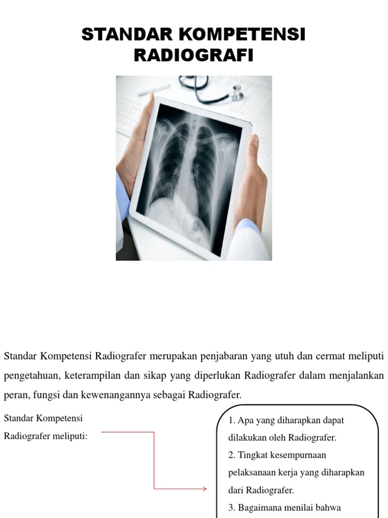 Standar Kompetensi Radiografer Indonesia | PDF | Sains & Matematika