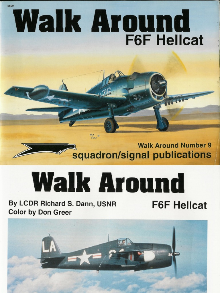 Squadron-Signal - Walk Around 5509 - F6F Hellcat PDF | PDF