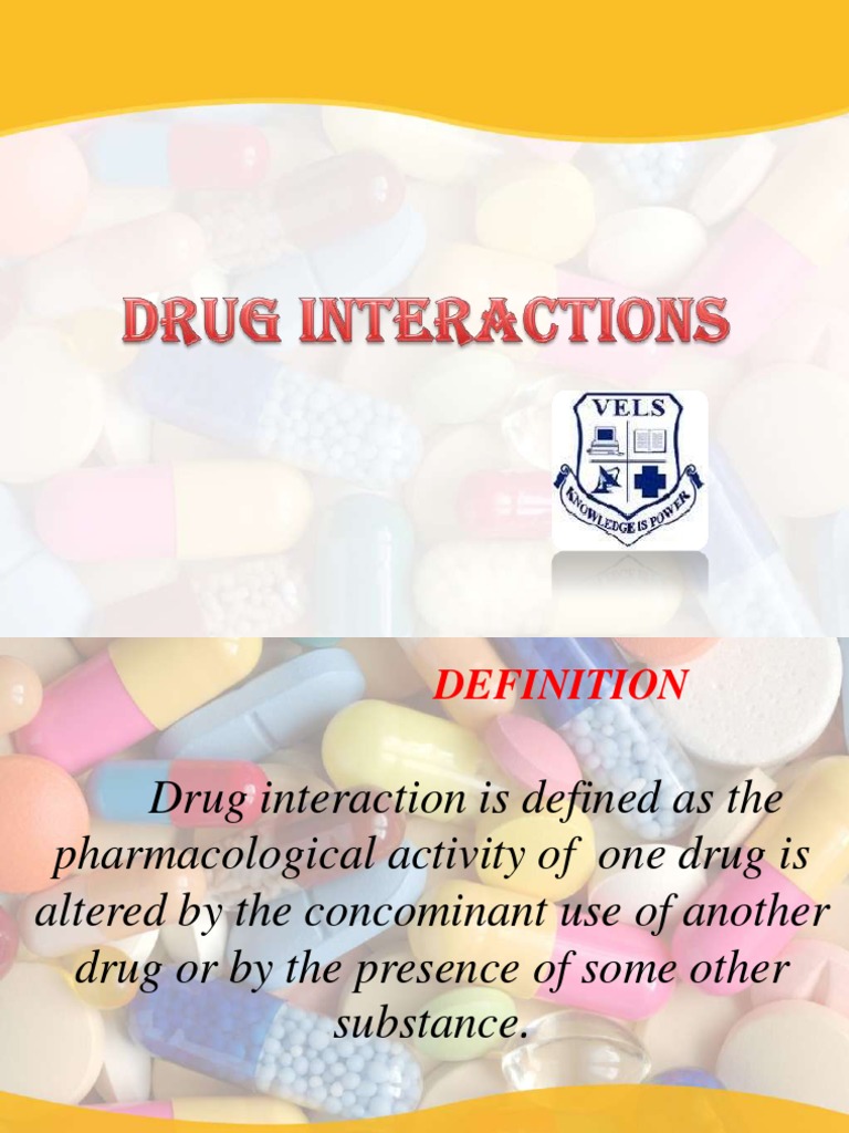 Unit-2 Drug Interactions | PDF | Pharmacology | Pharmaceutical Sciences