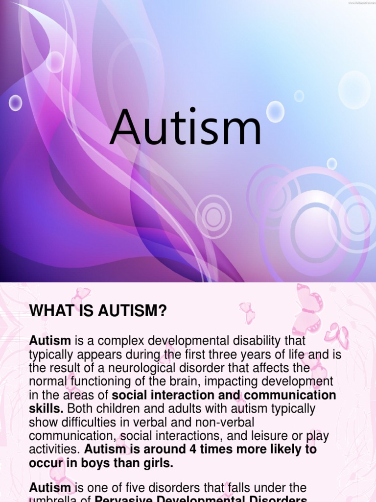 Autism | PDF | Autism | Autism Spectrum