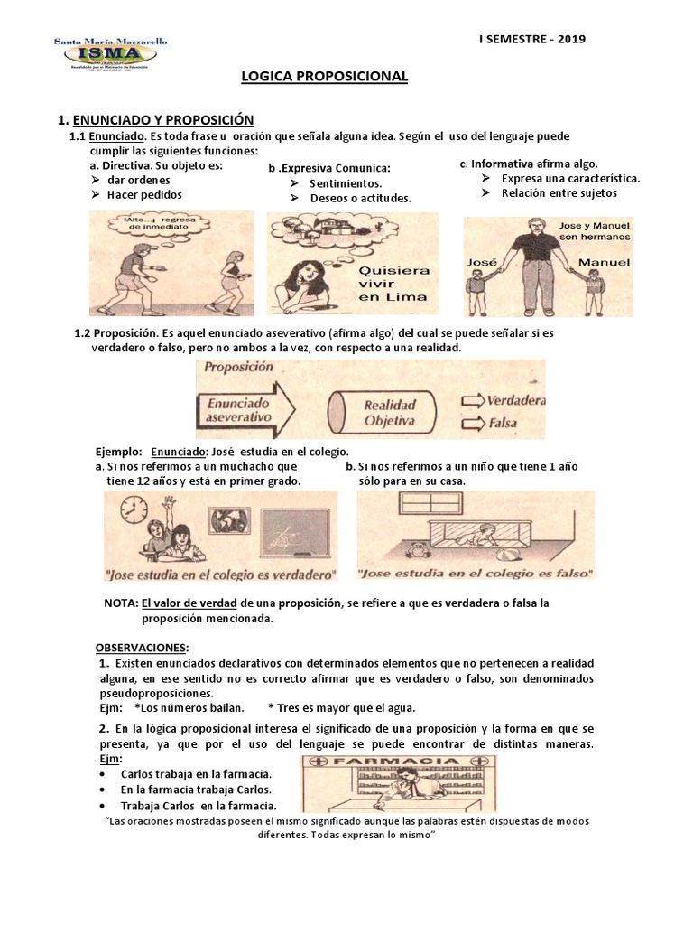 Resumen Logica Proposicional | PDF | Si y solo si | Proposición